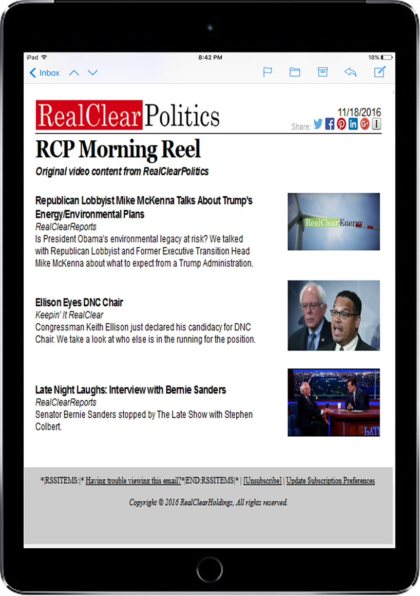 RealClear Media Group Newsletters | RealClearDefense