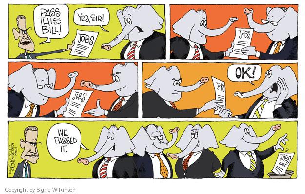 RealClearPolitics - Cartoons - Signe Wilkinson - 09/12/2011