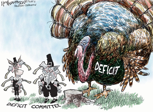RealClearPolitics - Cartoons - Nick Anderson - 11/04/2011