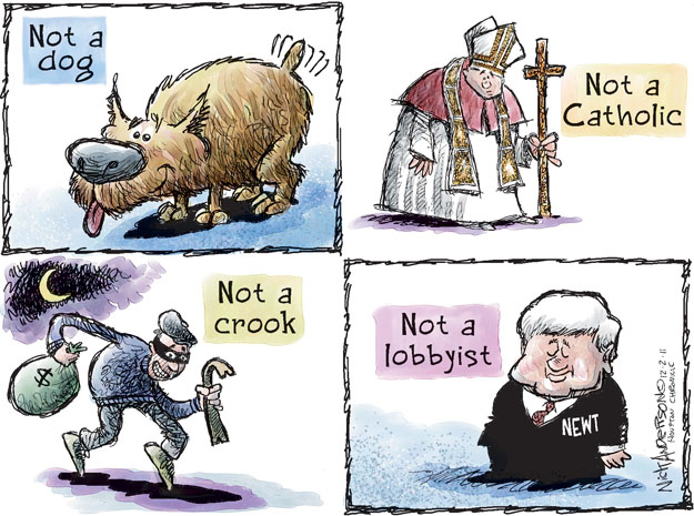 RealClearPolitics - Cartoons - Current Cartoon: 2011-12-02