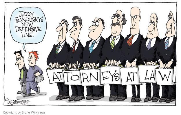 Defense Attorney Cartoon