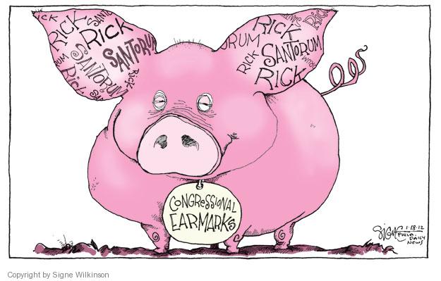 RealClearPolitics - Cartoons - Signe Wilkinson - 01/18/2012