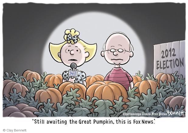 RealClearPolitics - Cartoons - Current Cartoon: 2012-11-09