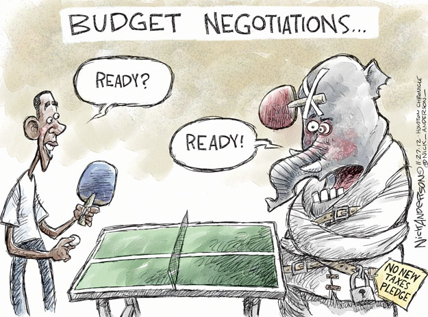 RealClearPolitics - Cartoons - Nick Anderson - 11/27/2012