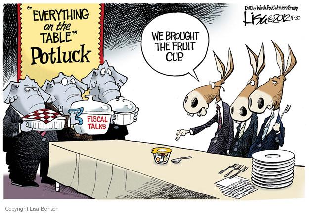 Office Potluck Comic