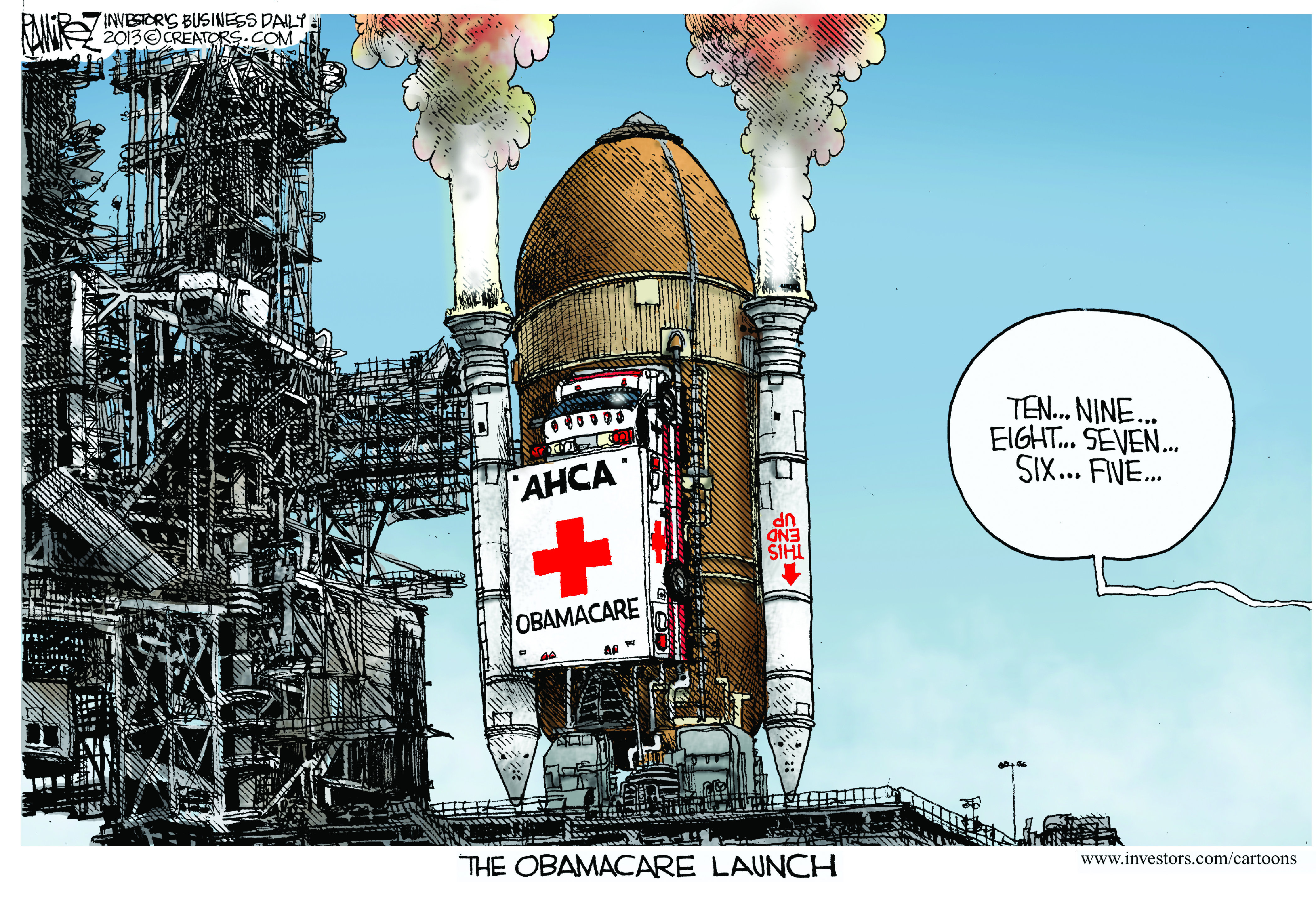 RealClearPolitics - Cartoons - Michael Ramirez for 09/29/2013