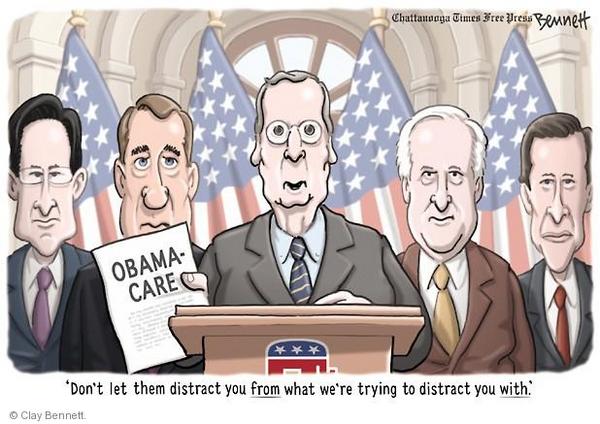 RealClearPolitics - Cartoons - Clay Bennett - 11/26/2013