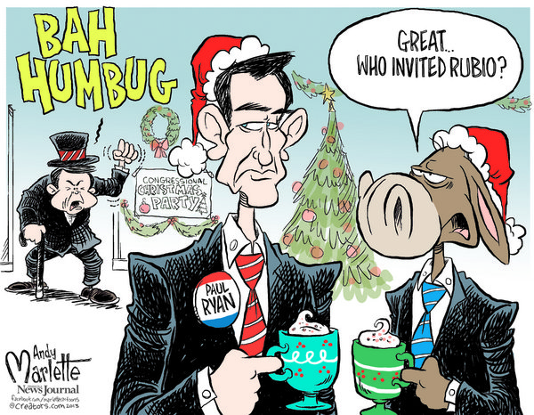 RealClearPolitics - Cartoons - Andy Marlette - 12/14/2013