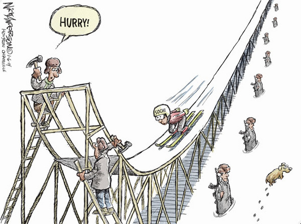 RealClearPolitics - Cartoons - Current Cartoon: 2014-02-06