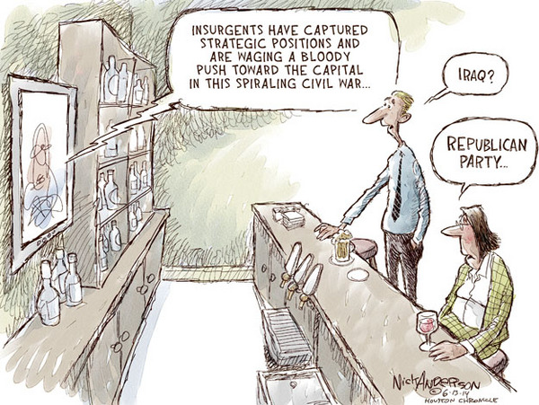 RealClearPolitics | Current Cartoon: 2014-06-13 | Political Cartoons