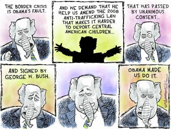 RealClearPolitics | Current Cartoon: 2014-07-29 | Political Cartoons