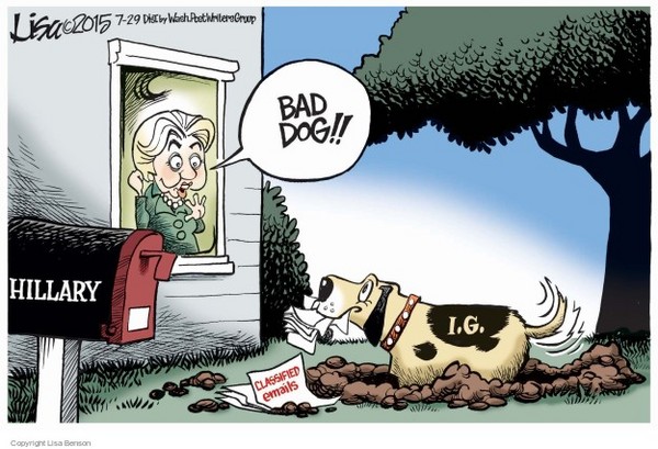 RealClearPolitics - Cartoons of the Week - Current Cartoon: 2015-07-29 ...