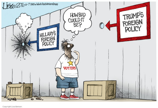 RealClearPolitics - Cartoons of the Week - Current Cartoon: 2016-06-07 ...