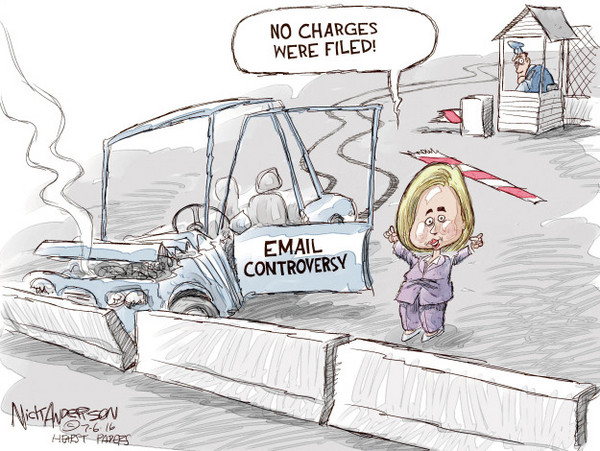 RealClearPolitics | Current Cartoon: 2016-07-06 | Political Cartoons