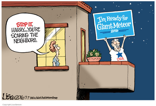 RealClearPolitics - Cartoons of the Week - Current Cartoon: 2016-07-07 ...