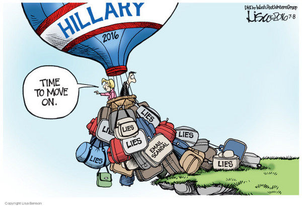 RealClearPolitics | Current Cartoon: 2016-07-08 | Political Cartoons