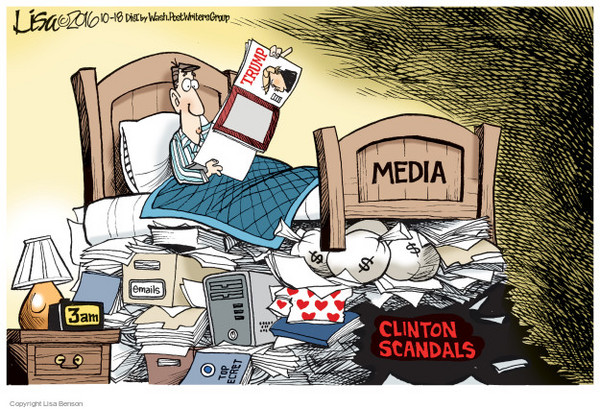 RealClearPolitics - Cartoons of the Week - Current Cartoon: 2016-10-18 ...