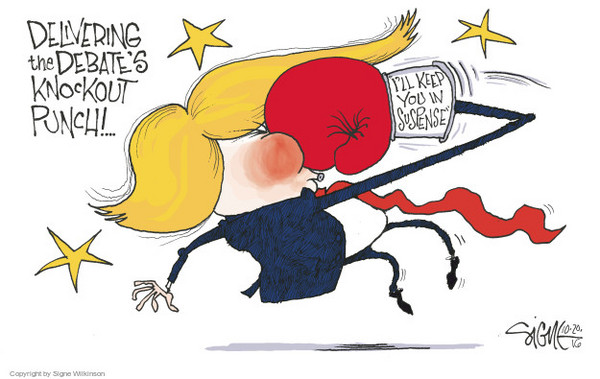 RealClearPolitics - Cartoons of the Week - Current Cartoon: 2016-10-21 ...