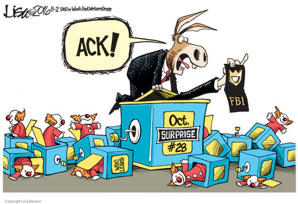 RealClearPolitics - Cartoons of the Week - Current Cartoon: 2016-11-02 ...