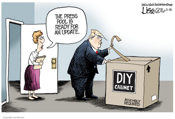 RealClearPolitics | Current Cartoon: 2016-11-18 | Political Cartoons