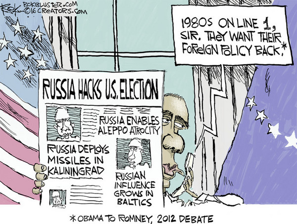 RealClearPolitics | Chip Bok for Dec 13, 2016 | Political Cartoons