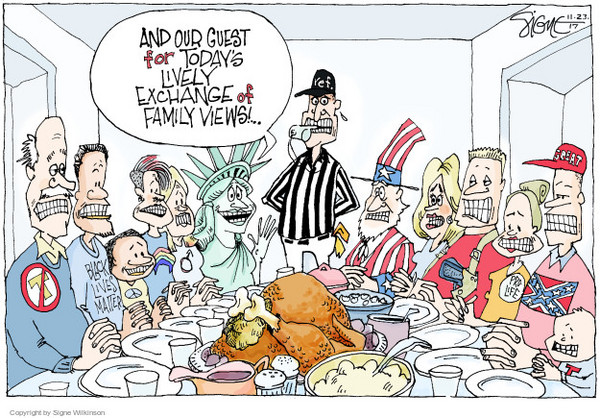 RealClearPolitics | Current Cartoon: 2017-11-23 | Political Cartoons