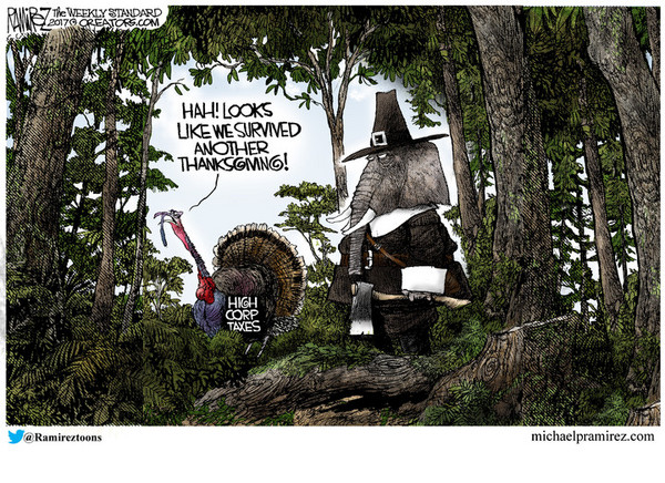 RealClearPolitics - Cartoons of the Week - Michael Ramirez for Nov 27 ...