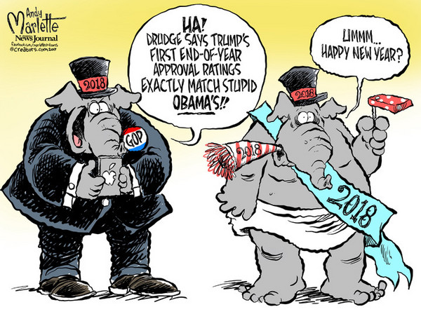 RealClearPolitics | Andy Marlette for Dec 28, 2017 | Political Cartoons