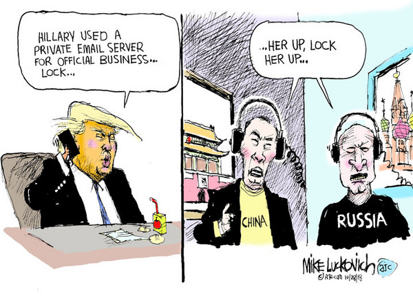 RealClearPolitics - Cartoons of the Week - Mike Luckovich for Oct 28 ...