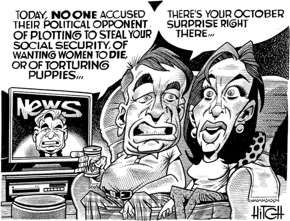 RealClearPolitics - Cartoons of the Week - Kirk Walters for 10/07/2022 ...