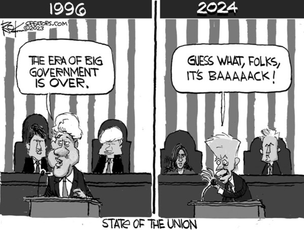 RealClearPolitics | Chip Bok for Feb 10, 2023 | Political Cartoons