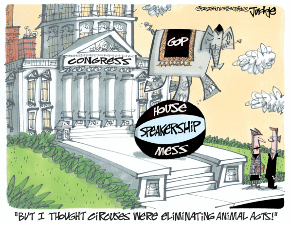 RealClearPolitics | Lee Judge for 10/17/2023 | Political Cartoons