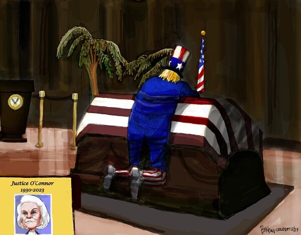 RealClearPolitics - Cartoons of the Week - Steve Benson for Dec 30, 2023 - Political Cartoons