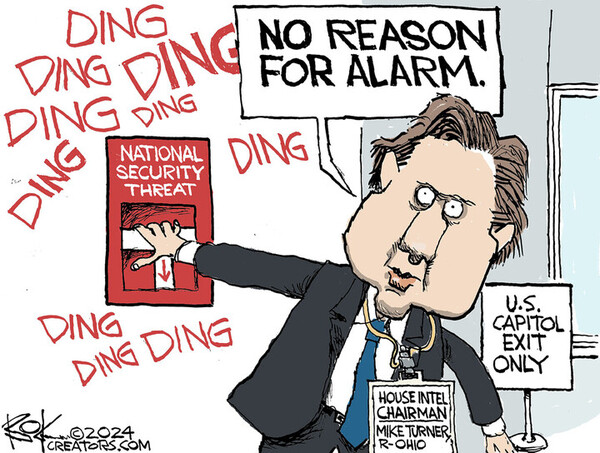 RealClearPolitics | Chip Bok for Feb 15, 2024 | Political Cartoons