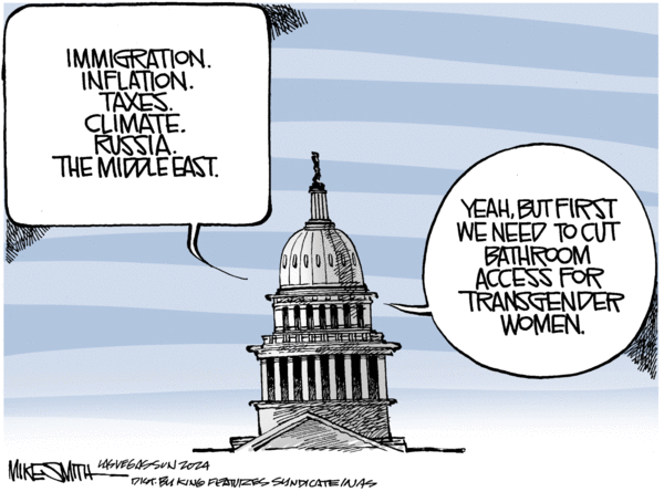 RealClearPolitics | Mike Smith for 11/25/2024 | Political Cartoons