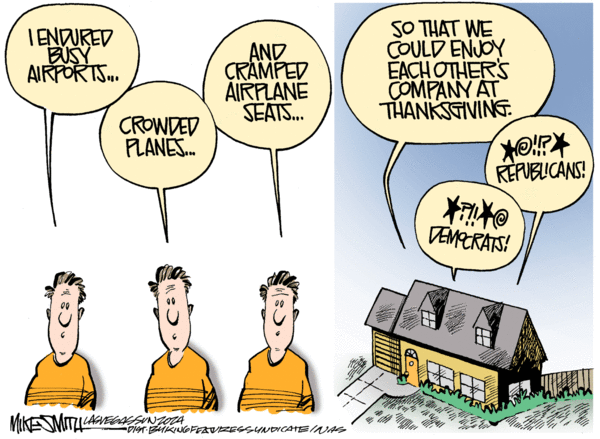 RealClearPolitics | Mike Smith for 11/26/2024 | Political Cartoons