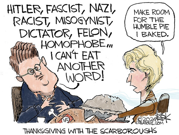 RealClearPolitics - Cartoons of the Week - Chip Bok for Nov 27, 2024 ...