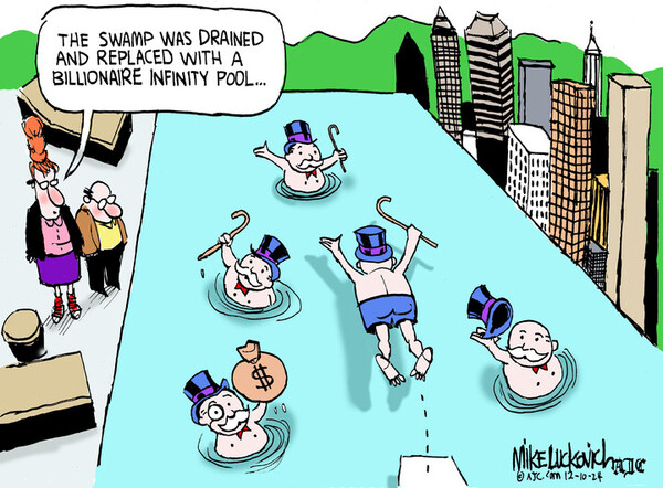 RealClearPolitics | Mike Luckovich for Dec 10, 2024 | Political Cartoons