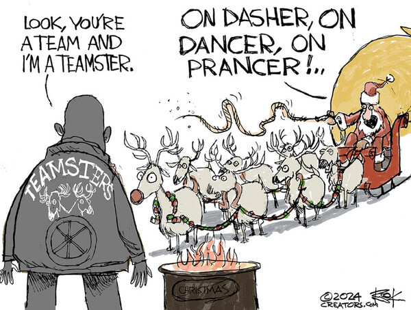 RealClearPolitics - Lee Judge - 12/24/2024 - Political Cartoons