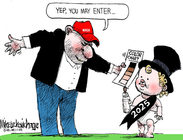 RealClearPolitics - Steve Kelley - 01/01/2025 - Political Cartoons RealClearPolitics - Steve Kelley - 01/01/2025 - Political Cartoons