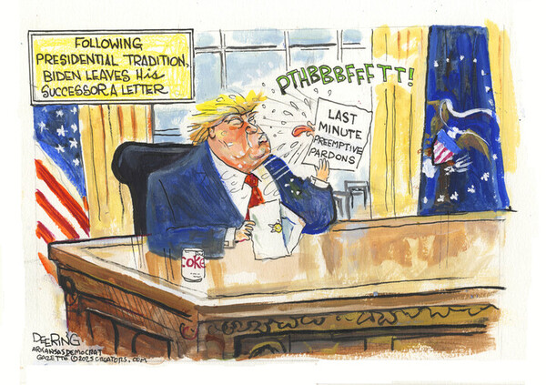 RealClearPolitics - Steve Breen - 01/21/2025 - Political Cartoons