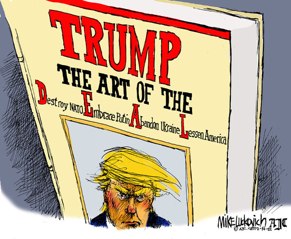 RealClearPolitics - Cartoons of the Week - Mike Luckovich for Feb 14 ...