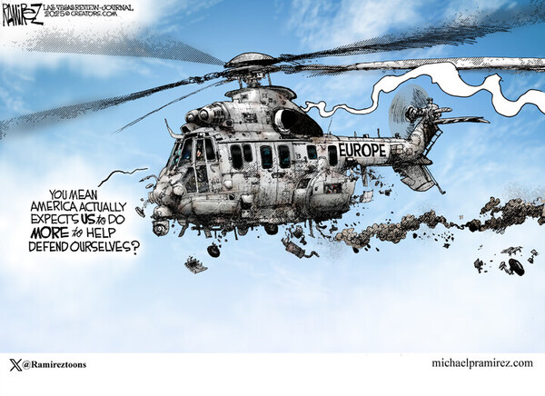 RealClearPolitics - Cartoons of the Week - Michael Ramirez for Feb 23 ...