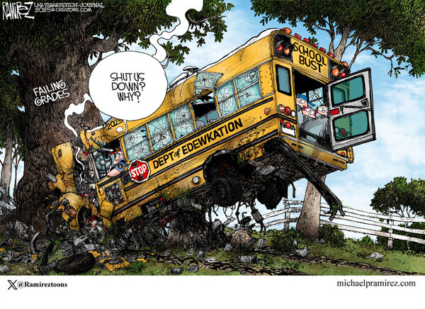 RealClearPolitics - John Deering - 03/16/2025 - Political Cartoons