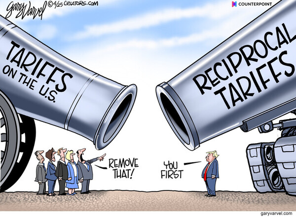 RealClearPolitics | Gary Varvel for Apr 09, 2025 | Political Cartoons