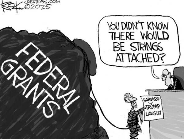 RealClearPolitics | Chip Bok for Apr 29, 2025 | Political Cartoons