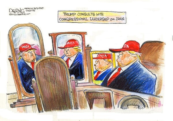 RealClearPolitics | John Deering for Jun 24, 2025 | Political Cartoons