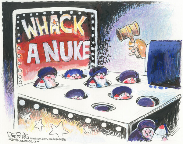 RealClearPolitics | John Deering for Jun 25, 2025 | Political Cartoons