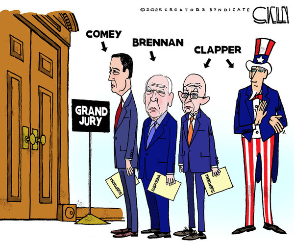 RealClearPolitics | Steve Kelley for Aug 07, 2025 | Political Cartoons