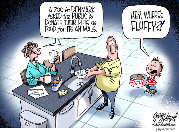 RealClearPolitics | Gary Varvel for Aug 09, 2025 | Political Cartoons